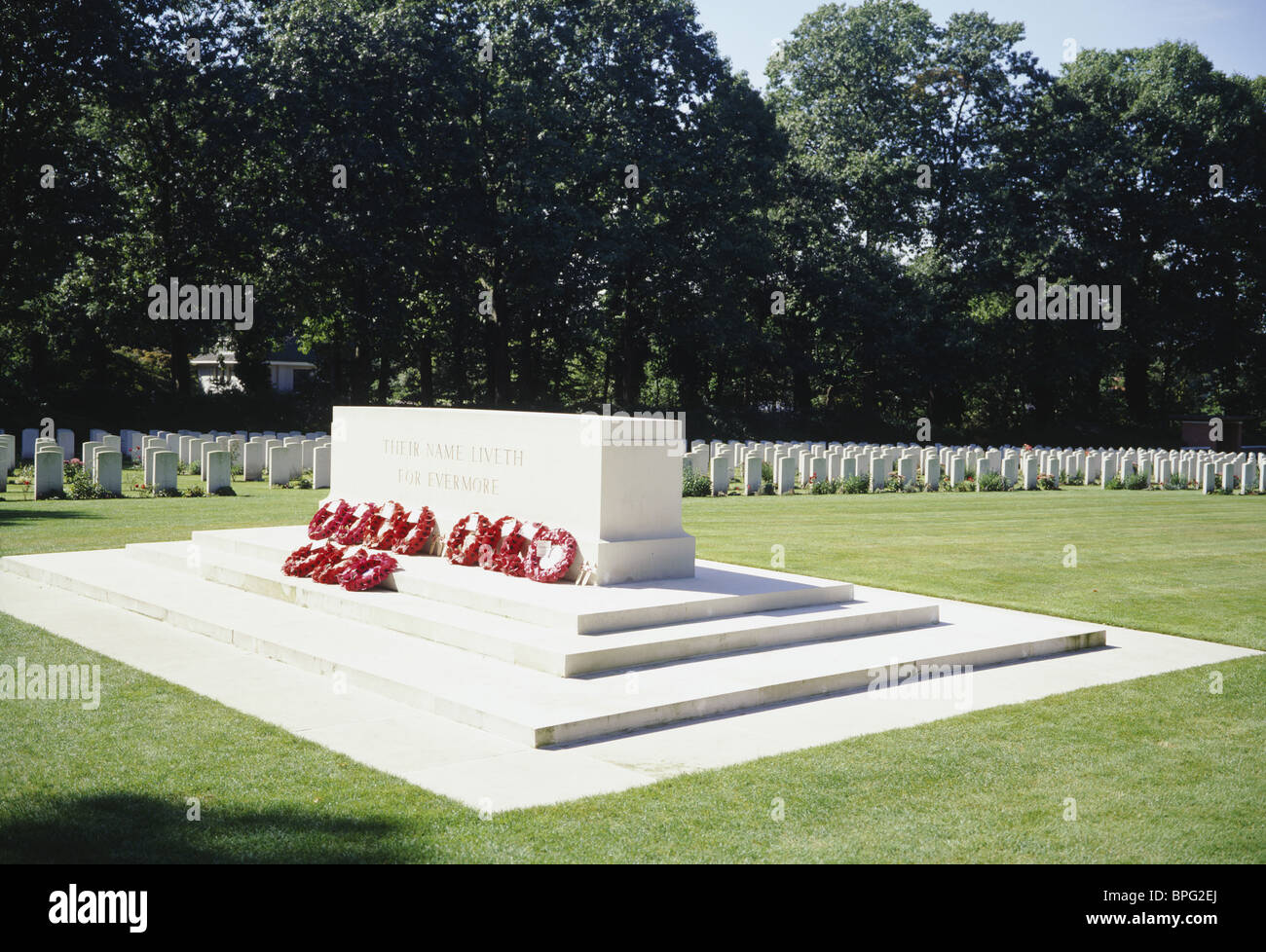 British Cemetery, Arnhem, Holland Stock Photo - Alamy
