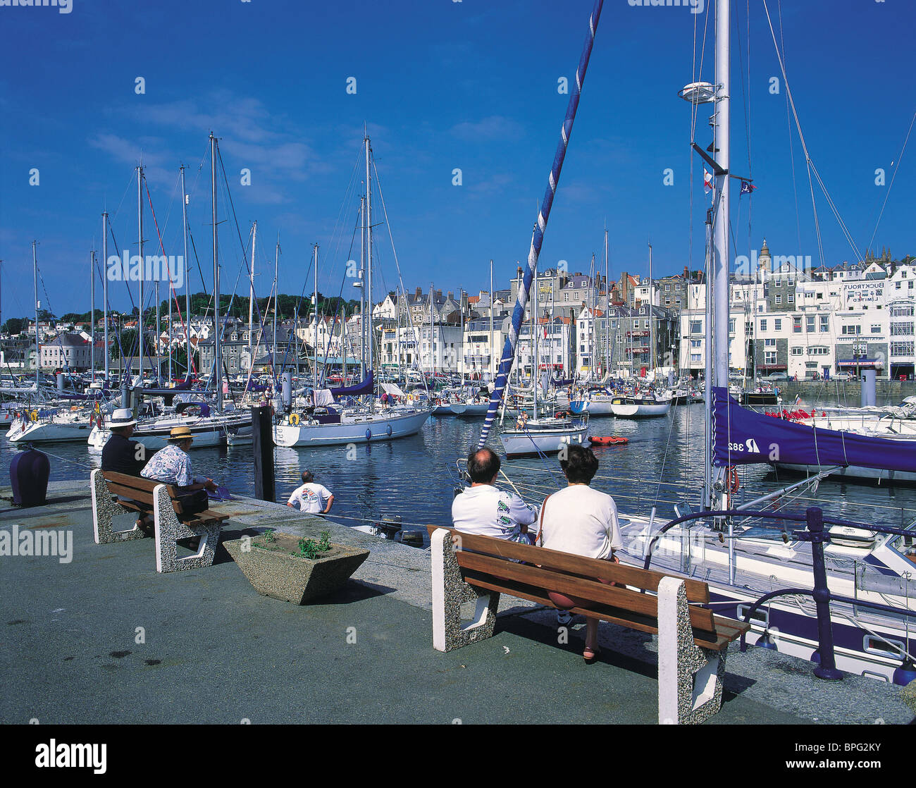 St Peter Port, Guernsey, Channel Islands Stock Photo - Alamy