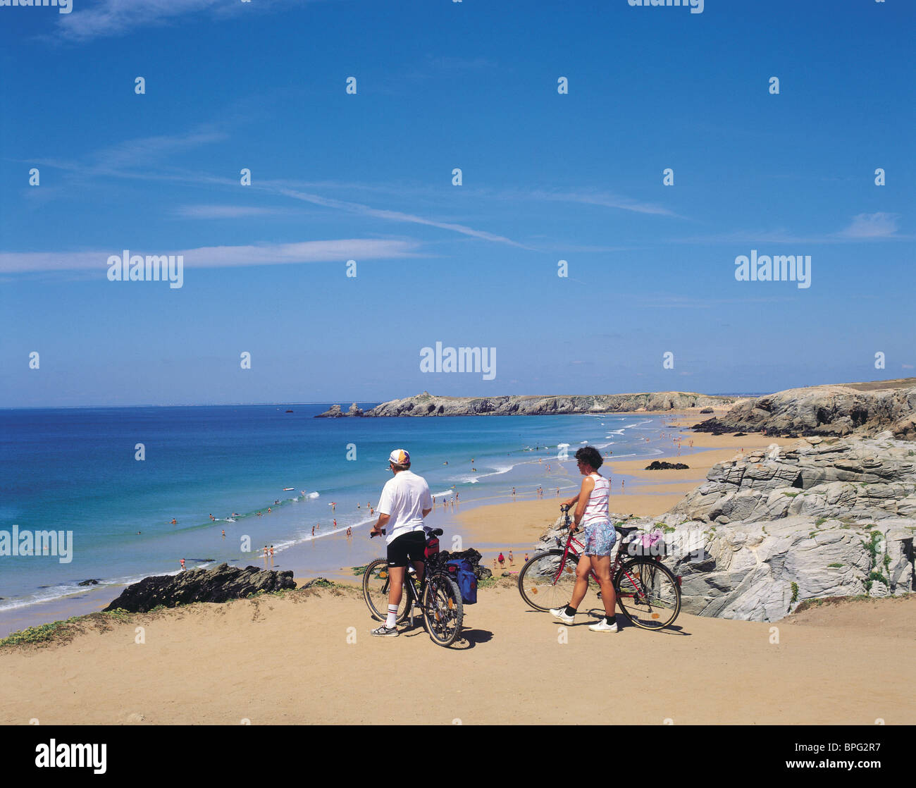 Quiberon Peninsula, Brittany, France Stock Photo - Alamy