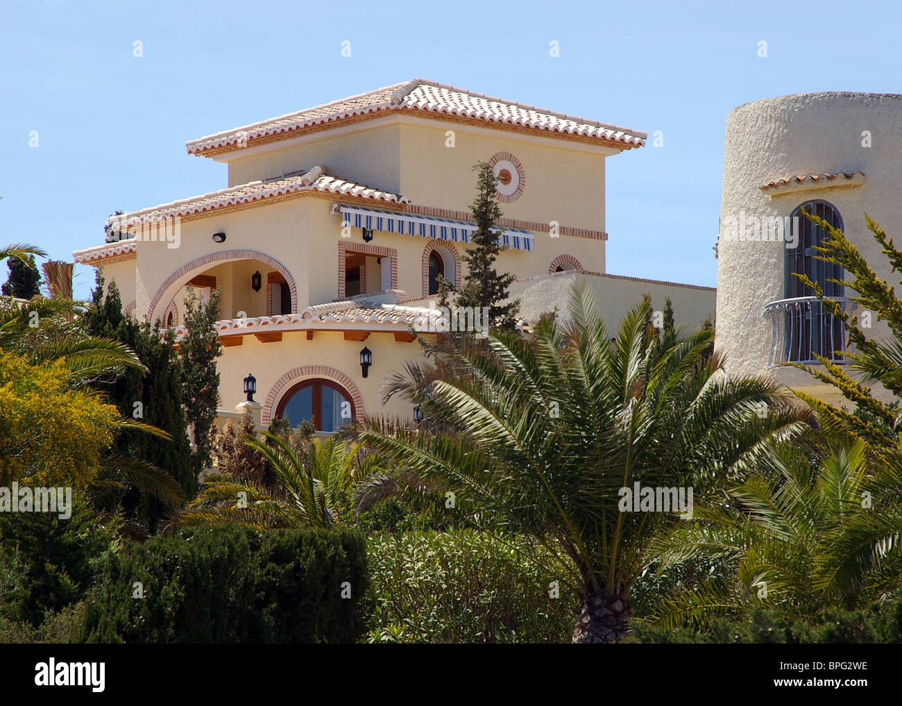 luxury villa in Spain Stock Photo - Alamy