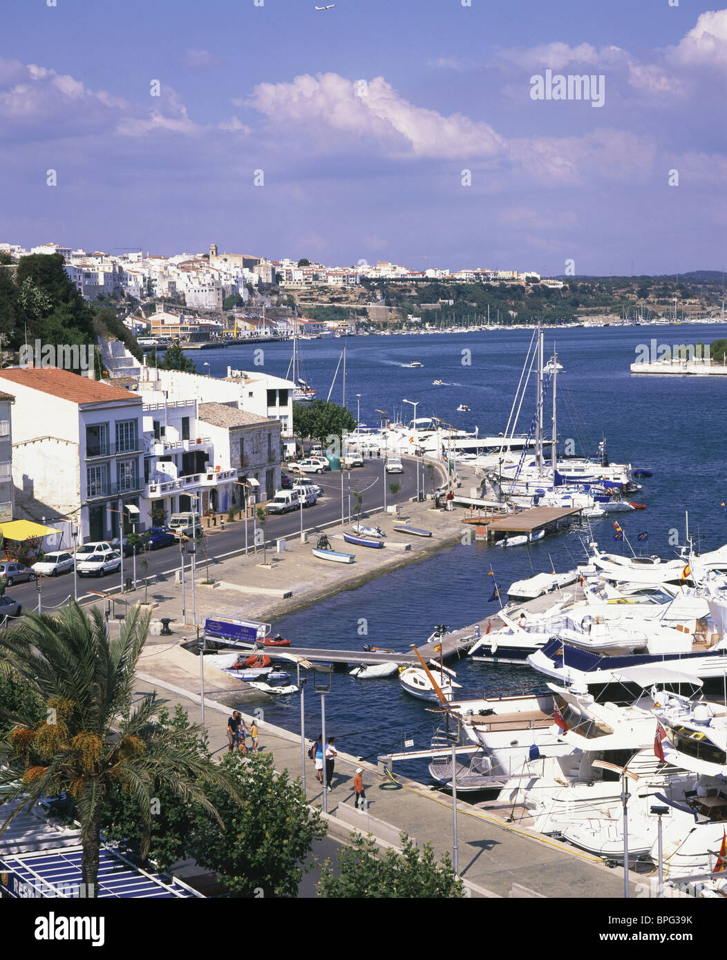 Port Mahon, Minorca, Balearic Islands Stock Photo - Alamy