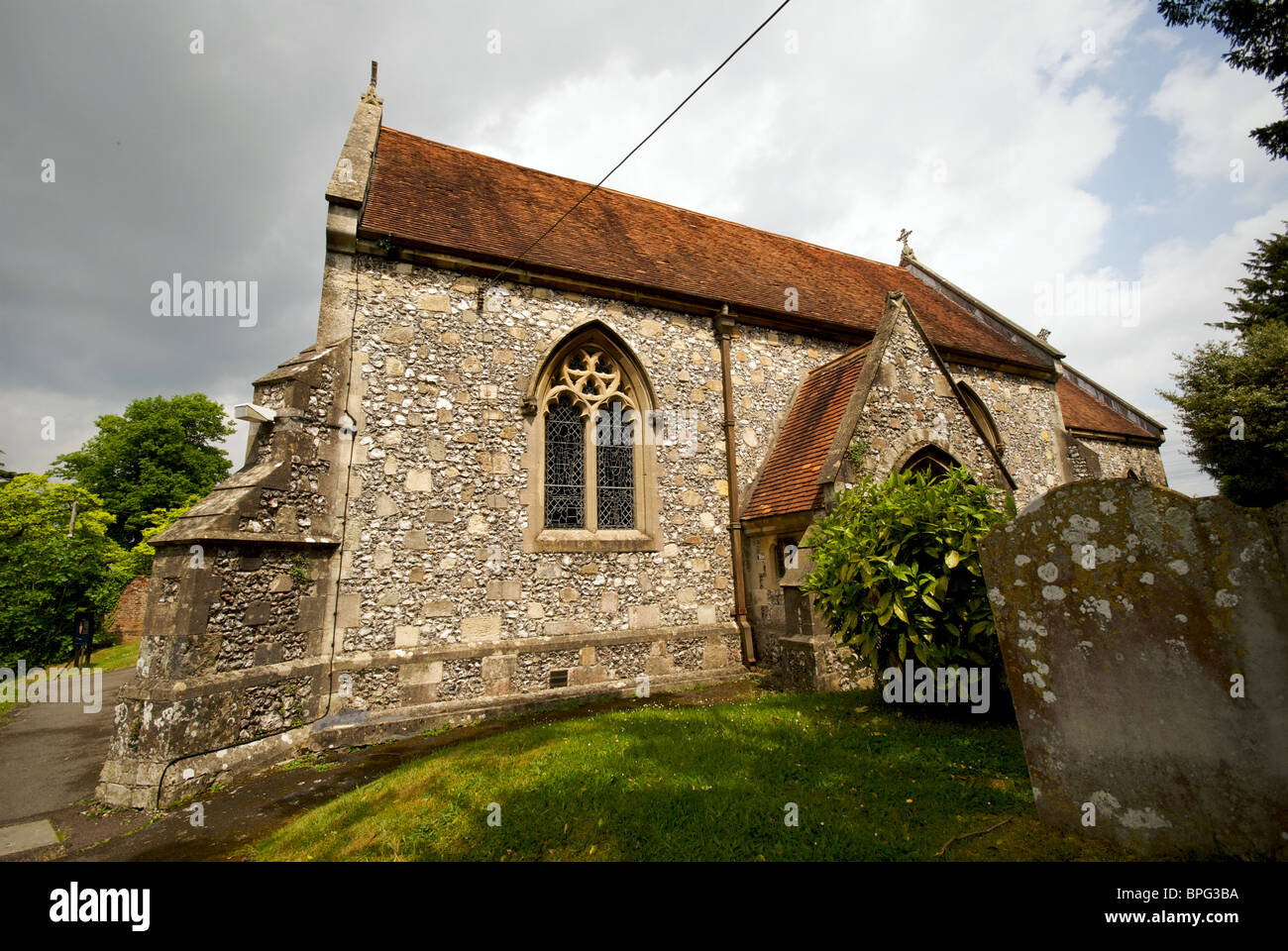 Eling Parish Church Hampshire UK Stock Photo - Alamy