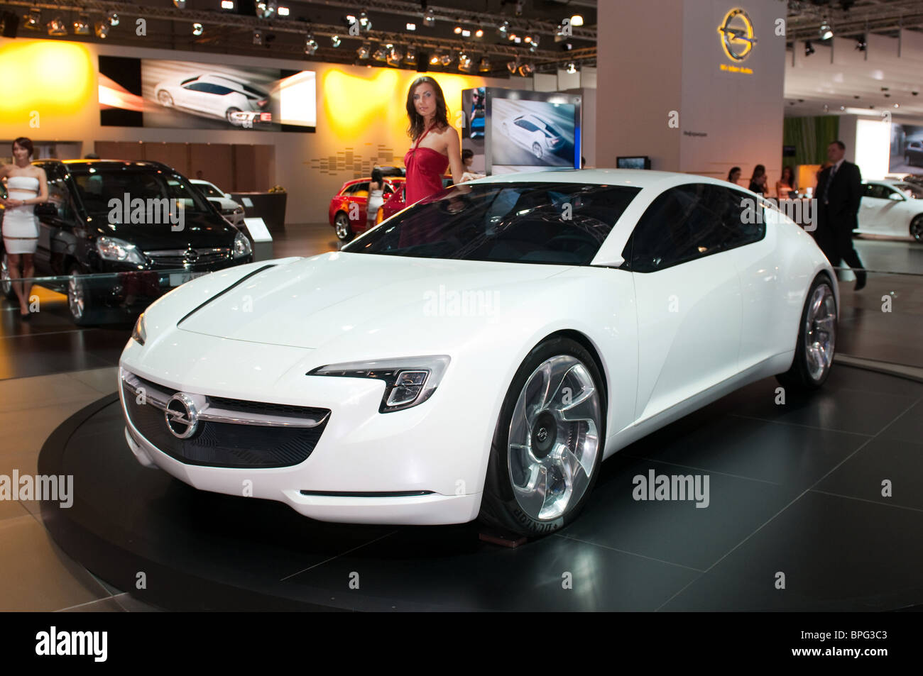 MOSCOW, RUSSIA - August 26: Moscow International Automobile Salon 2010 ...