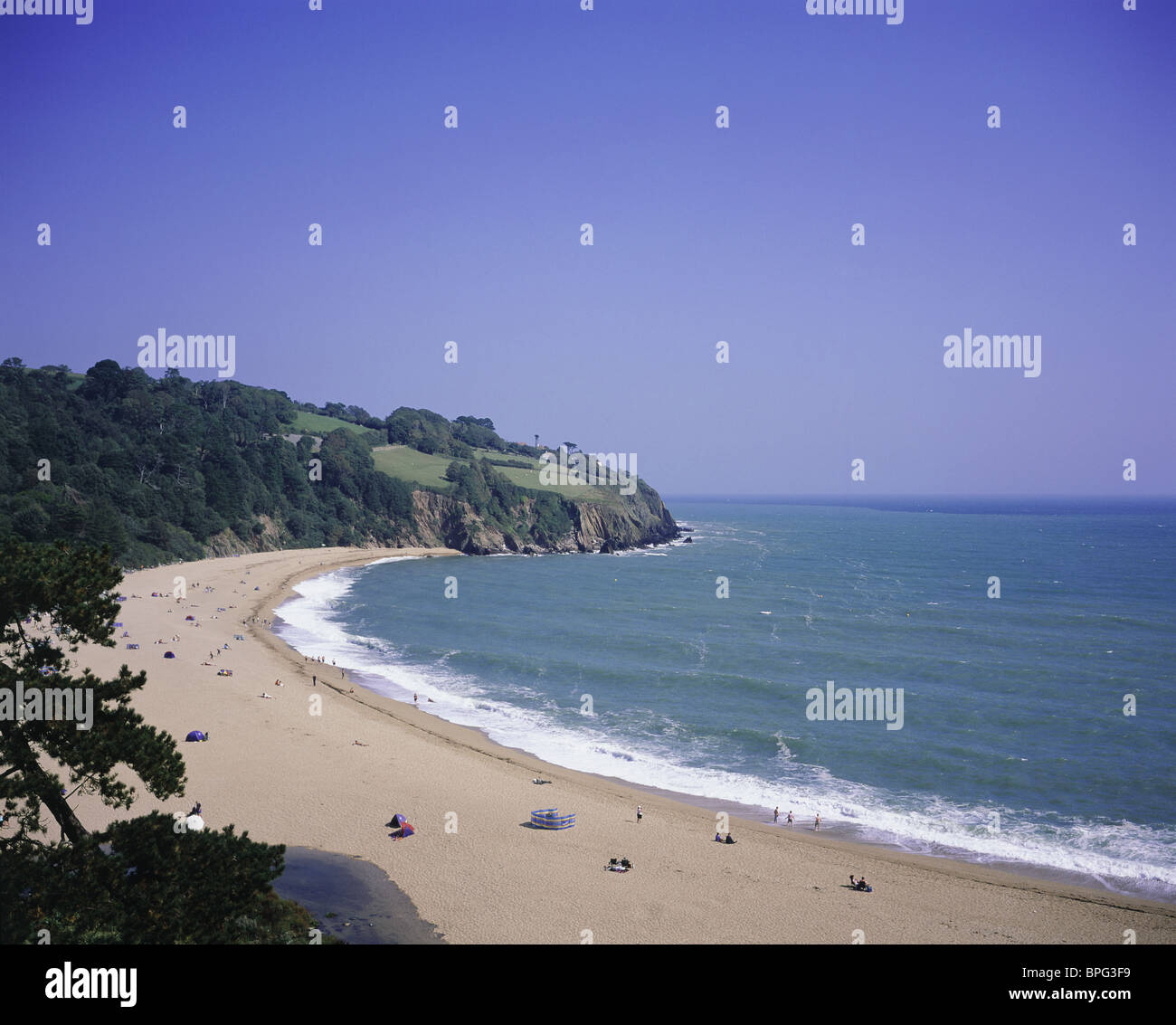 Blackpool Sands, Devon, England Stock Photo - Alamy