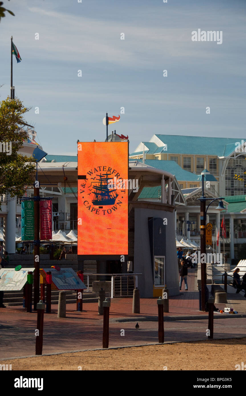 Sign waterfront cape town africa hi-res stock photography and images ...