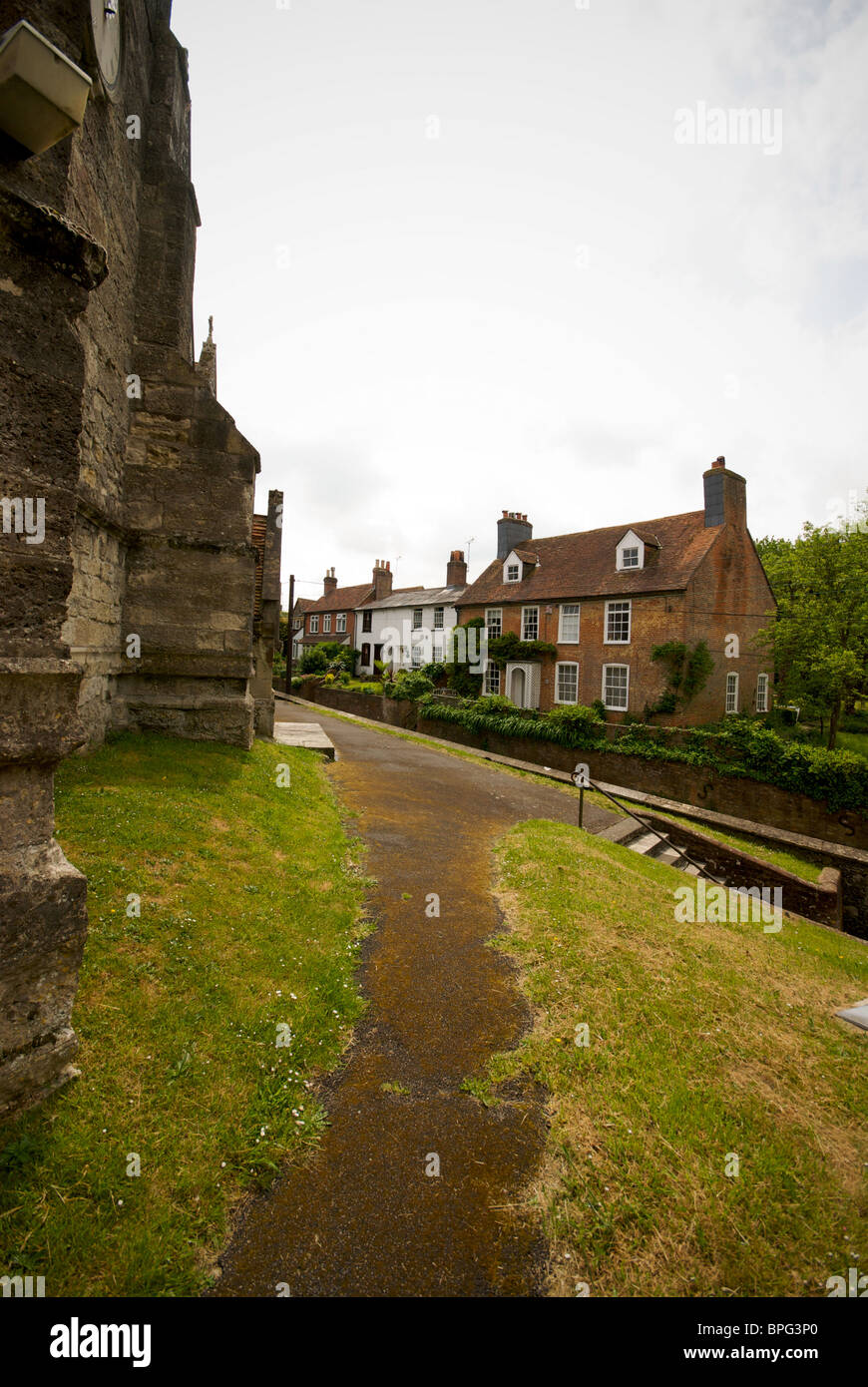 Eling Parish Church Hampshire UK Stock Photo - Alamy