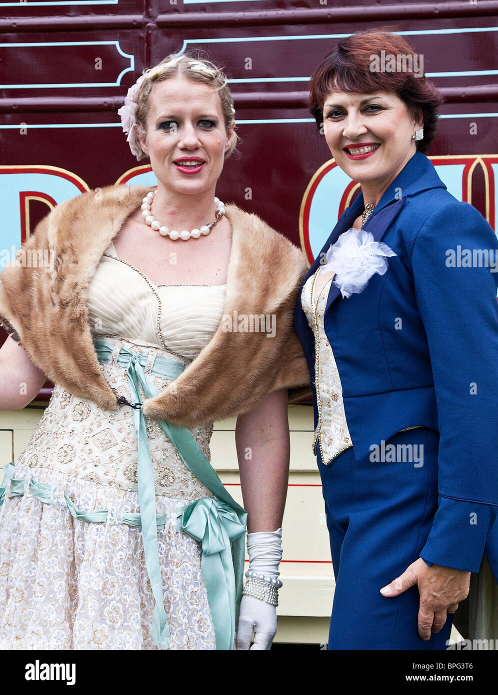 Nell Gifford, owner of Gifford's Circus and Yasmine Smart, grand ...