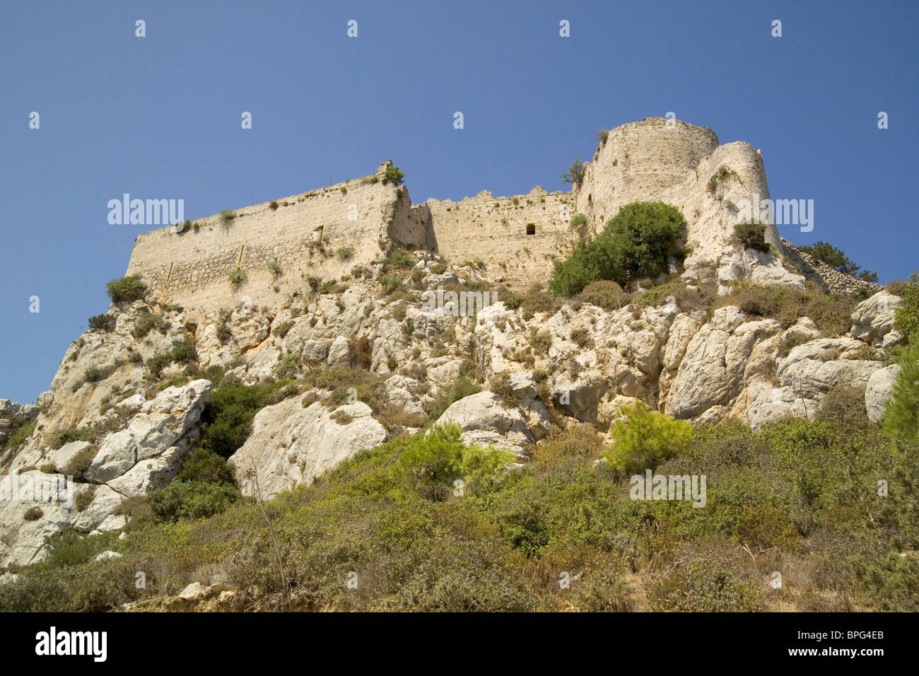 Kantara Castle, Karpas Peninsula, Northern Cyprus Stock Photo - Alamy