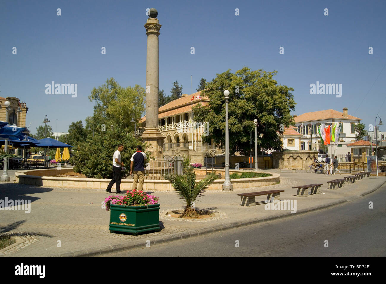 Ataturk Square, Nicosia, Northern Cyprus Stock Photo - Alamy