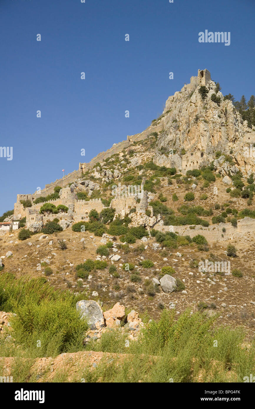 St Hilarion Castle, Kyrenia, Northern Cyprus Stock Photo - Alamy