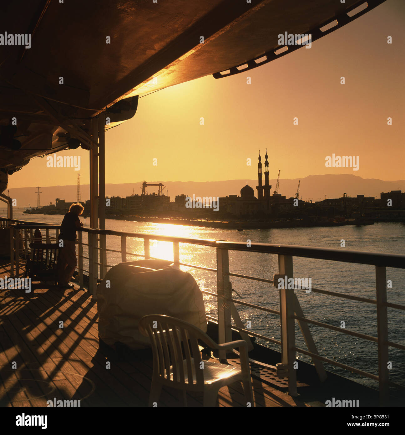 Suez, Suez Canal, Egypt Stock Photo - Alamy