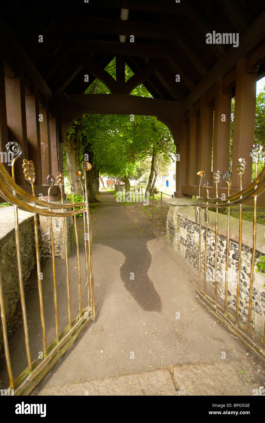 Eling Parish Church Hampshire UK Stock Photo - Alamy