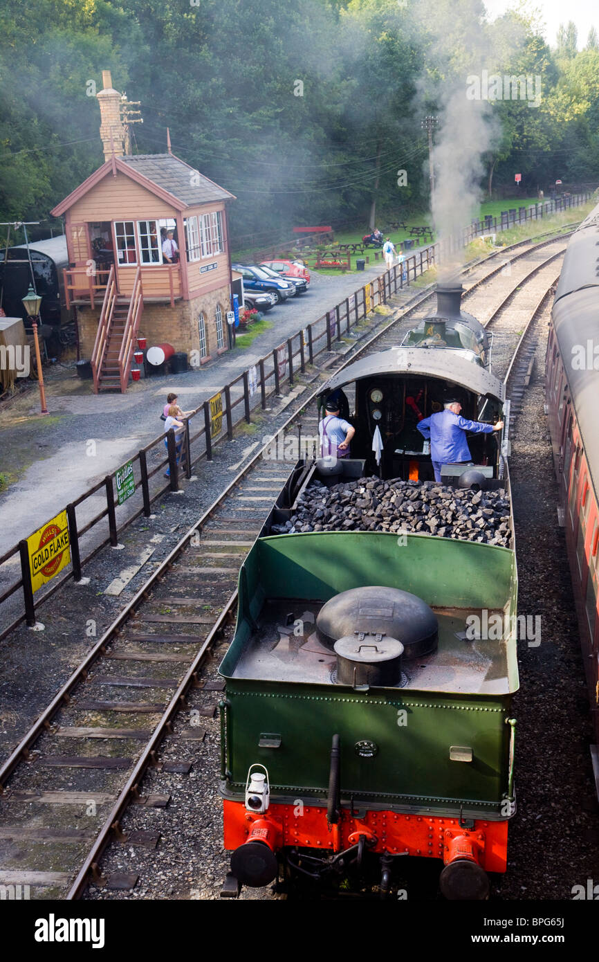 Severn Valley Railway Stock Photo - Alamy