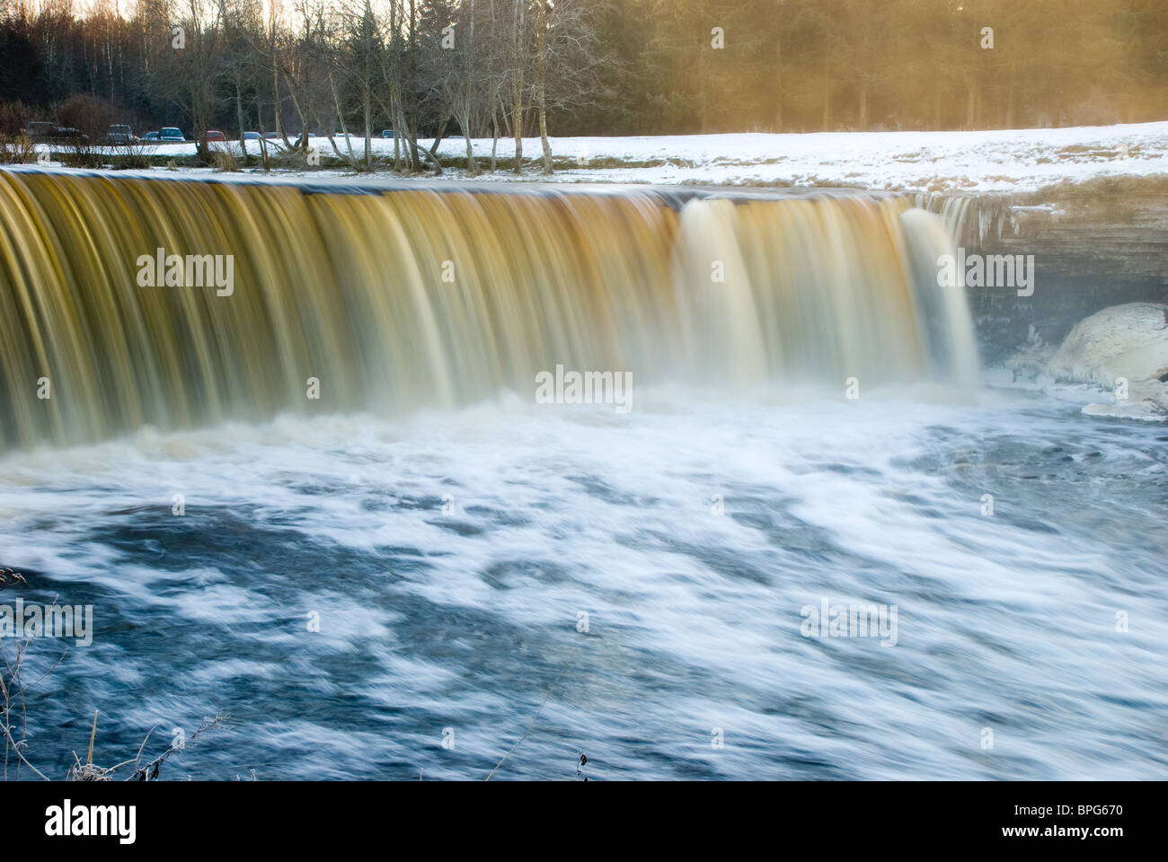 Jagala Waterfalls, North Estonia, Europe Stock Photo - Alamy