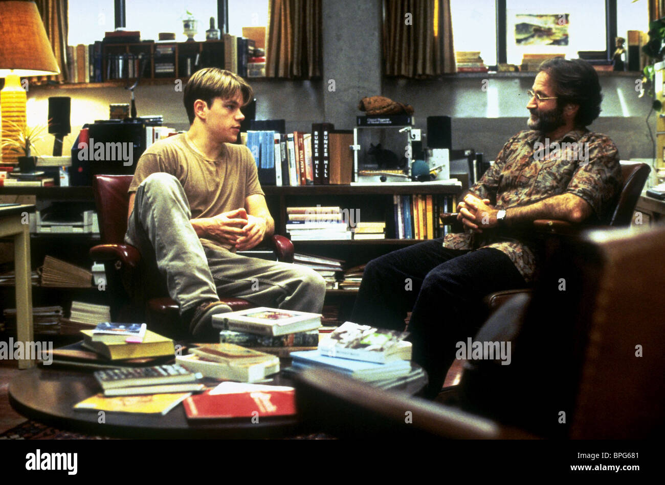 Good Will Hunting Matt Damon High Resolution Stock Photography and ...