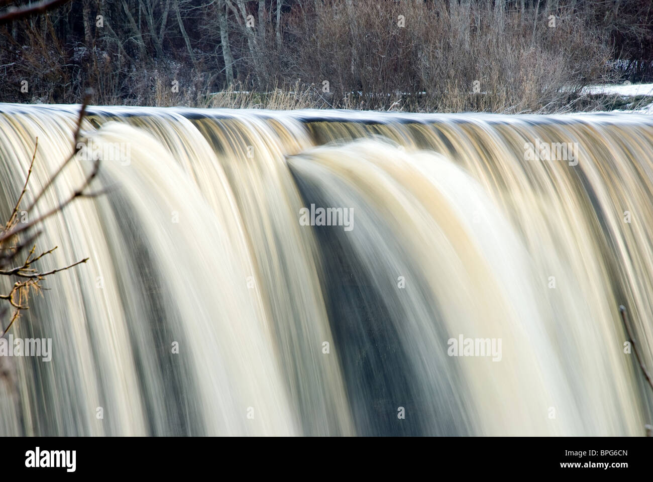 Jagala Falls in Winter, Estonia, Europe Stock Photo - Alamy
