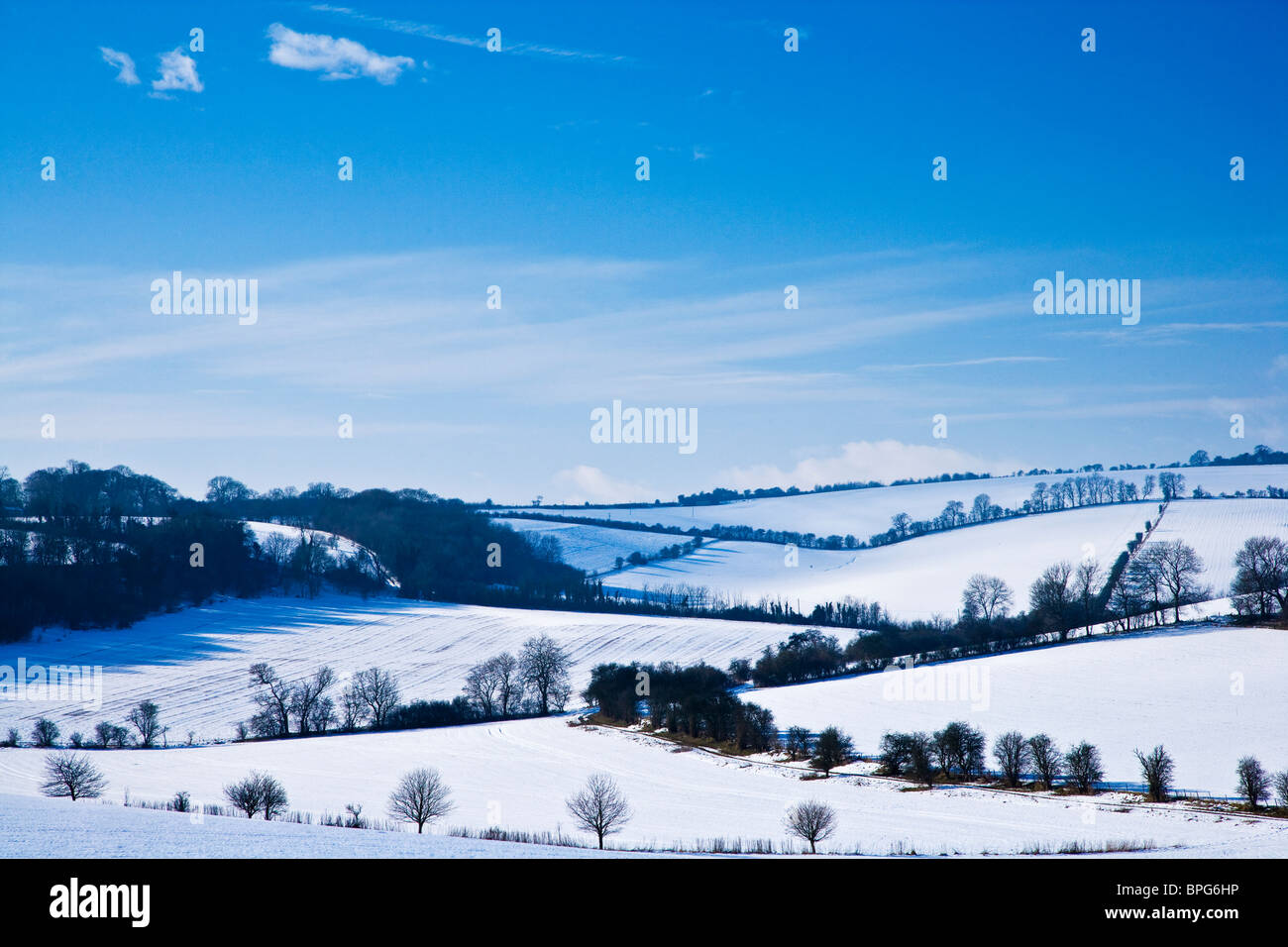 Winter countryside rural landscape hi-res stock photography and images ...