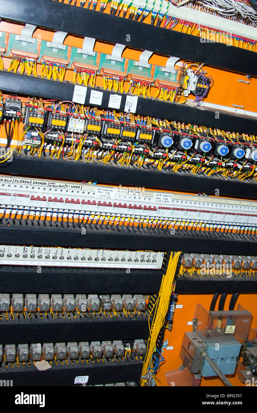 Control panel electric switches in hi-res stock photography and images ...