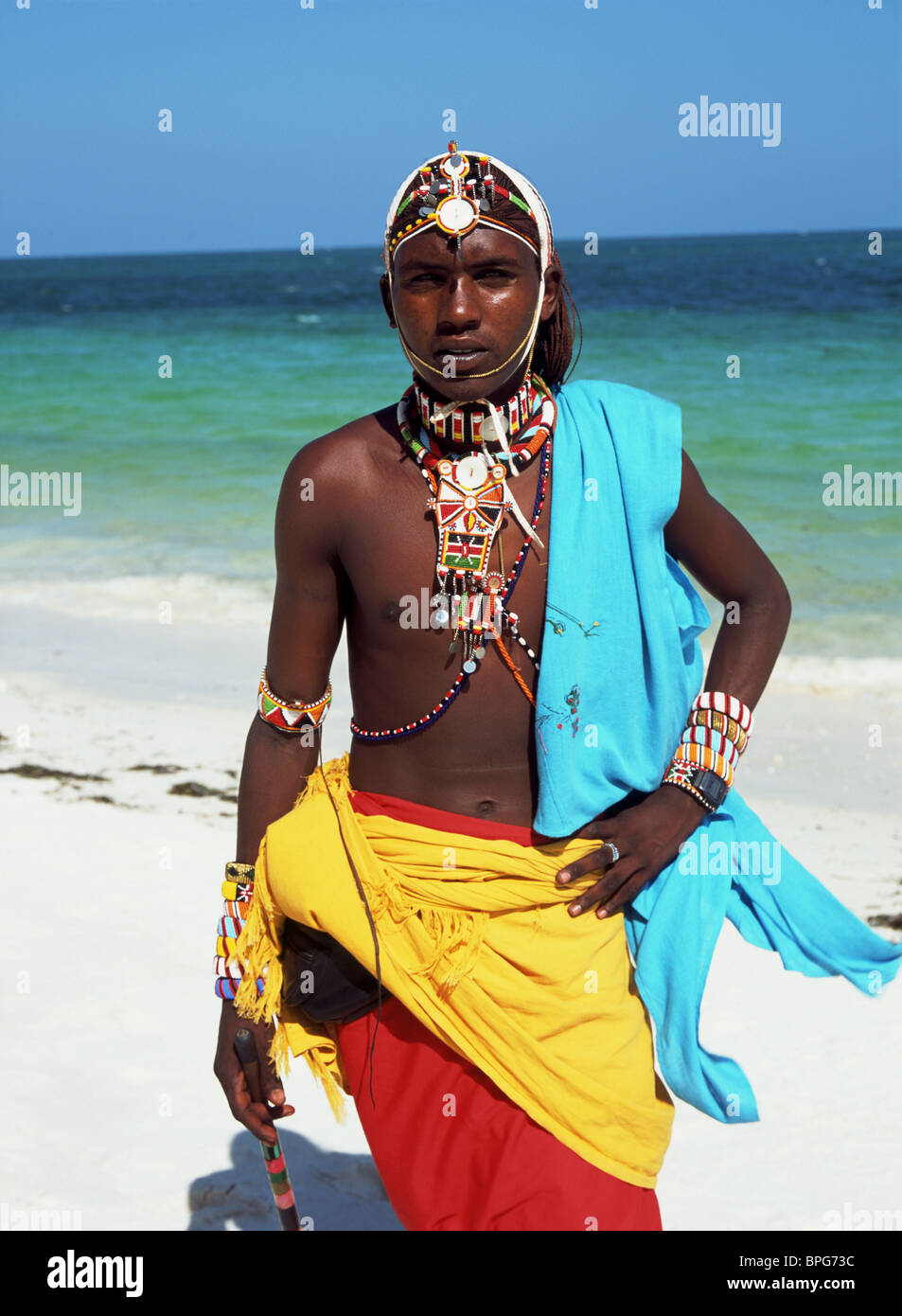 Masai Tribesman, Kenya Stock Photo - Alamy