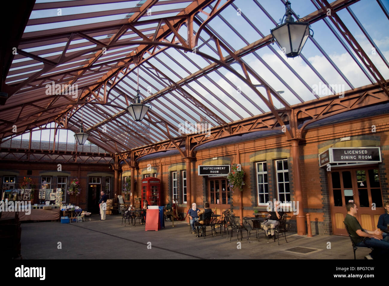 The Severn Valley Railway Kidderminster railway station Stock Photo - Alamy