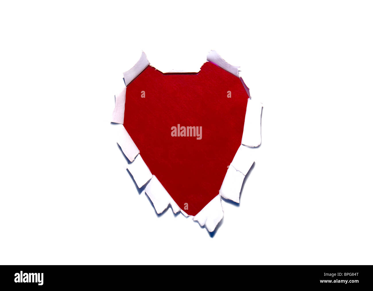 Torn heart hi-res stock photography and images - Alamy