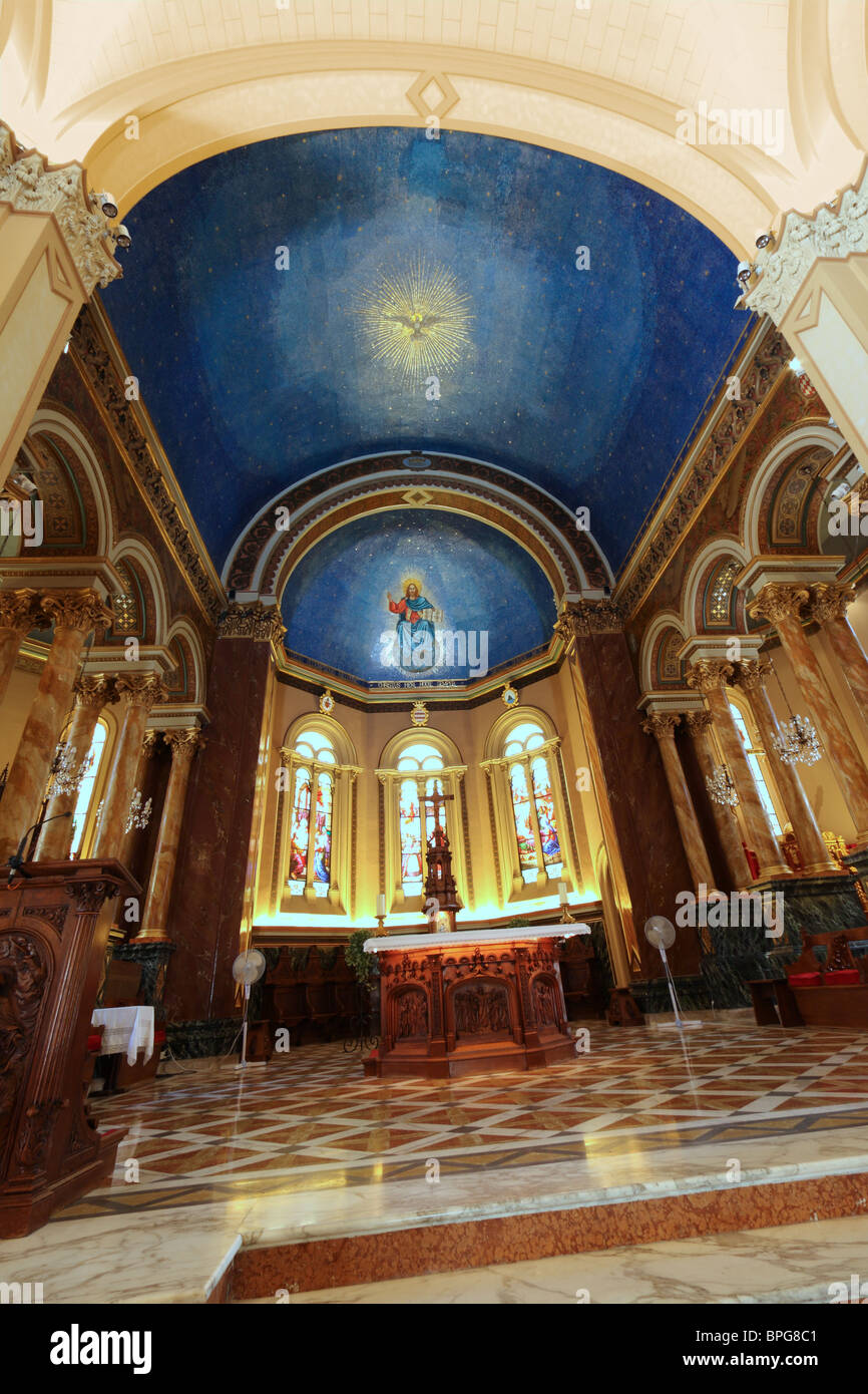 The Church of St. Charles, Monte Carlo, Monaco, Cote d'Azur, France ...