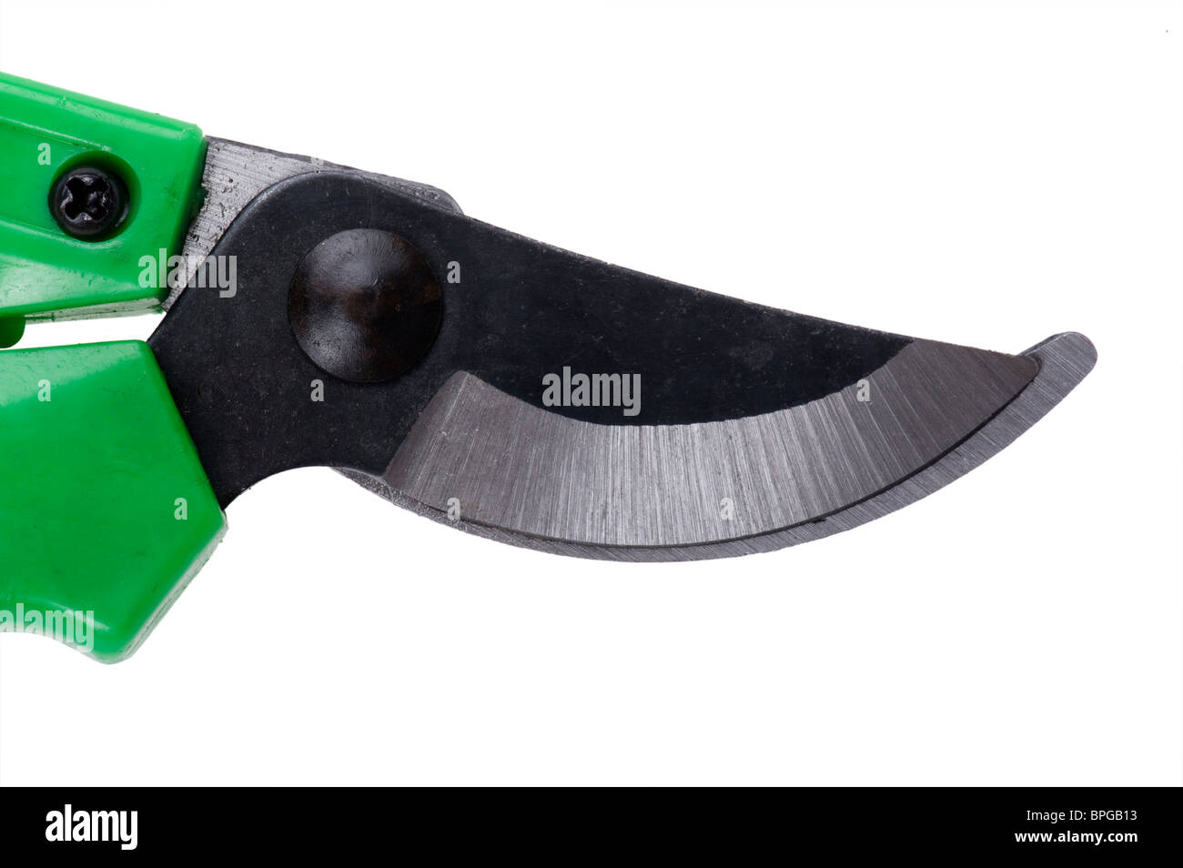 object on white - tool secateur close up Stock Photo - Alamy