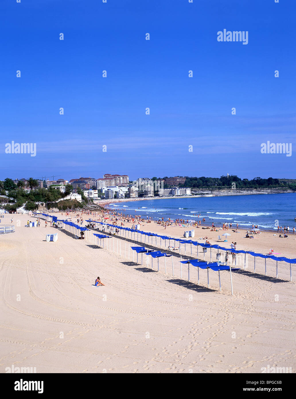 Playa del Sardinero, Santander, Cantabria, Spain Stock Photo - Alamy
