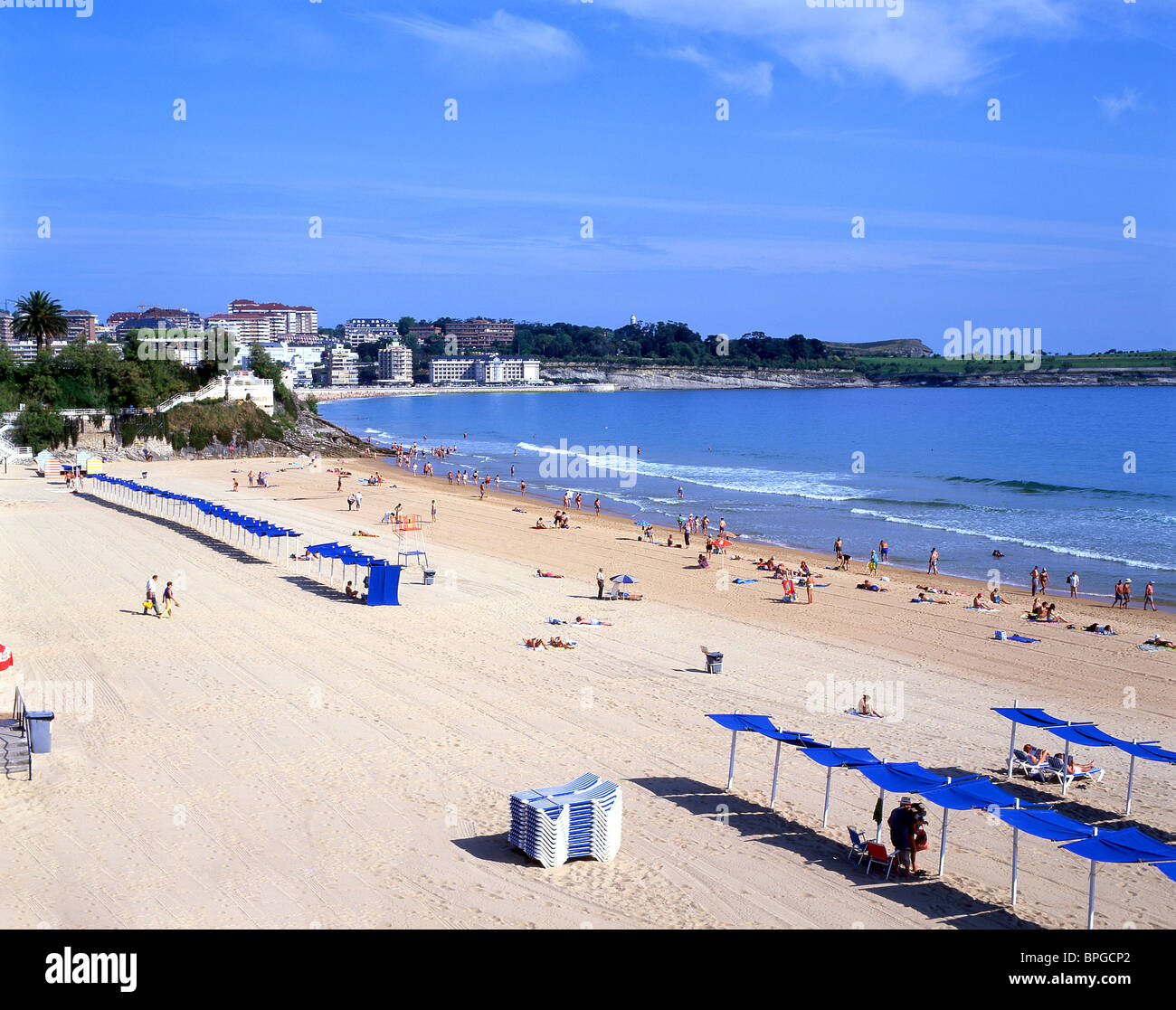 Playa del Sardinero, Santander, Cantabria, Spain Stock Photo - Alamy