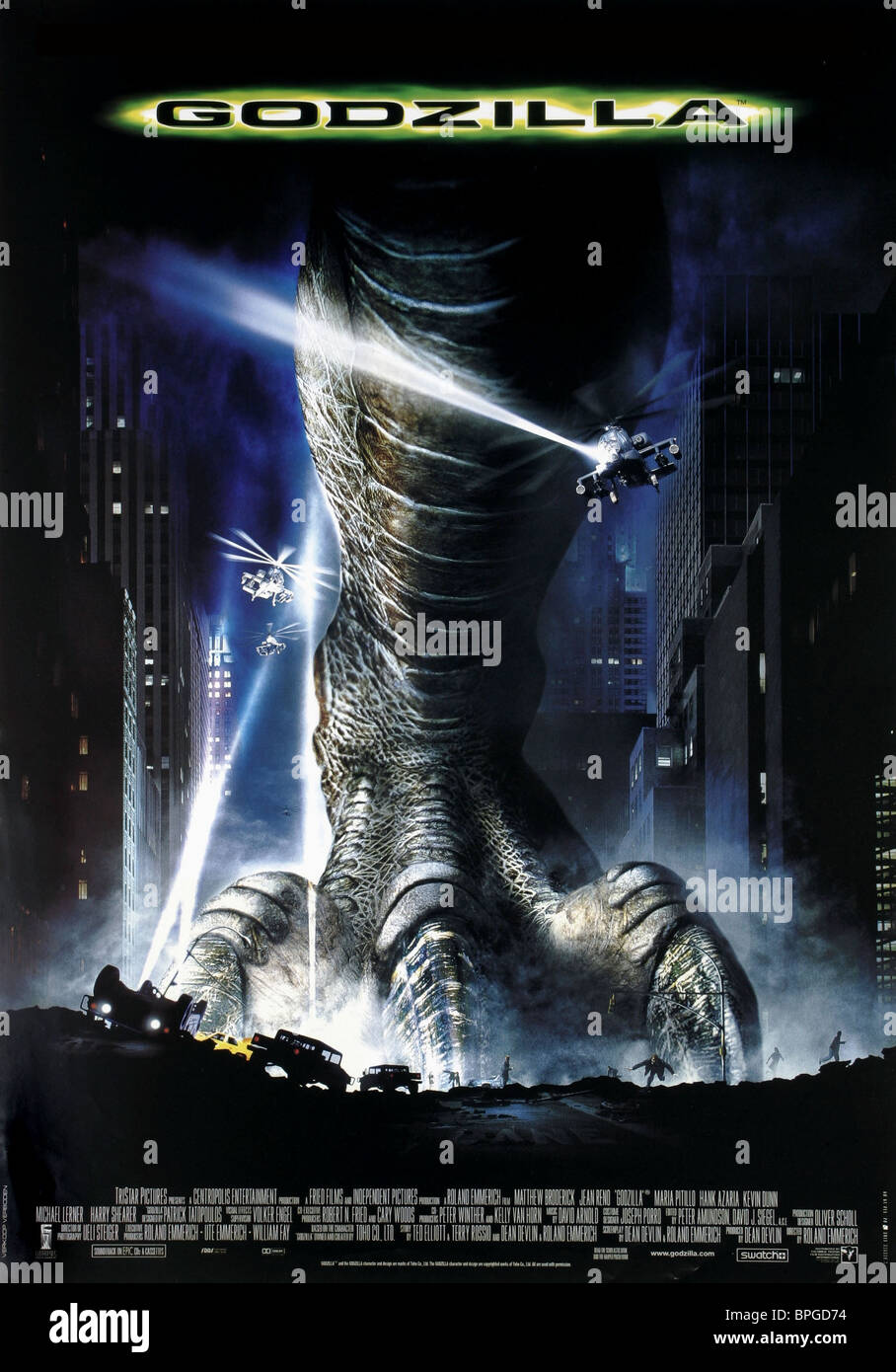Godzilla 1998 Poster High Resolution Stock Photography and Images - Alamy