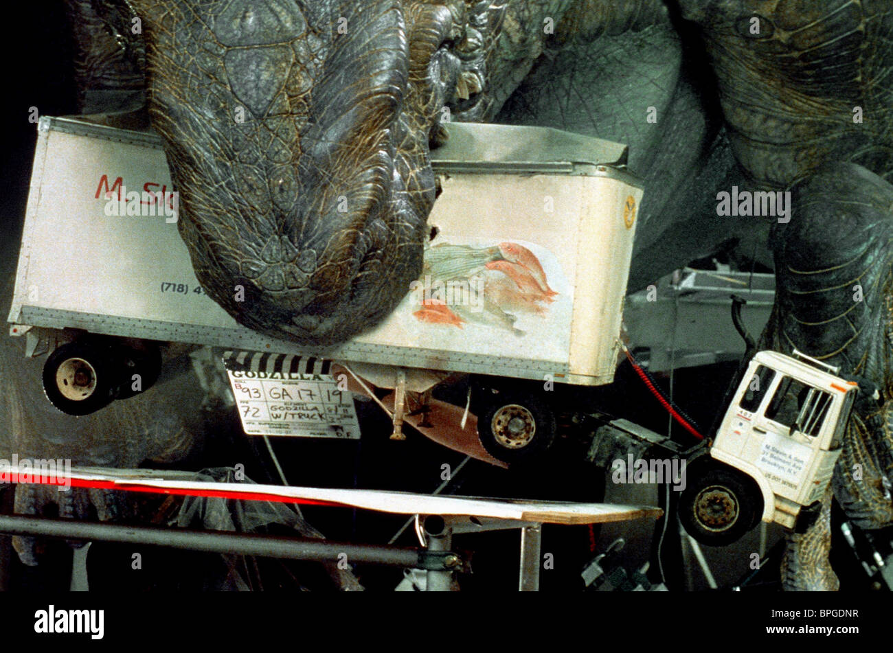 Special Effects Scene Godzilla 1998 High Resolution Stock Photography ...