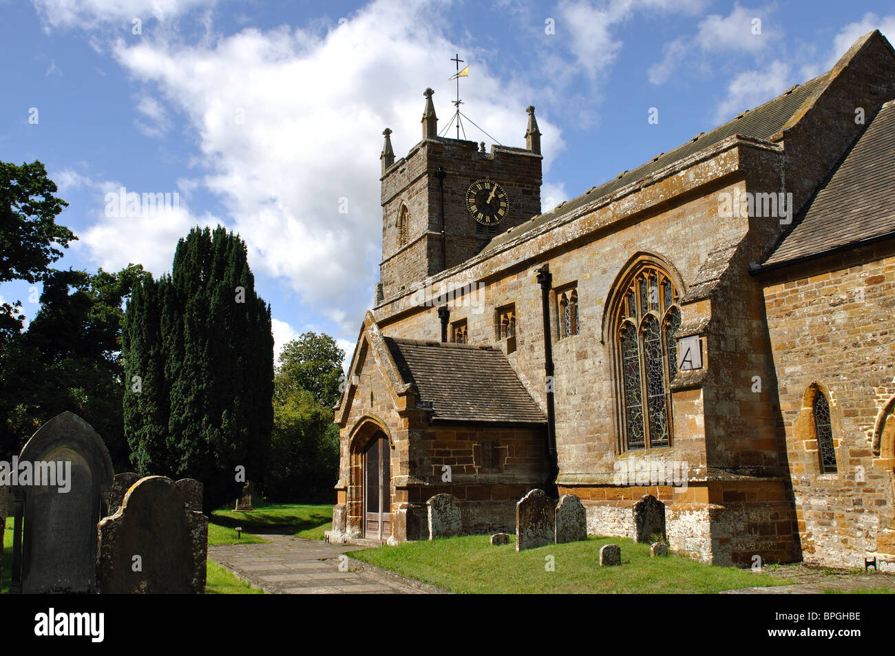 St. Mary the Virgin Church, Farthingstone, Northamptonshire, England UK ...