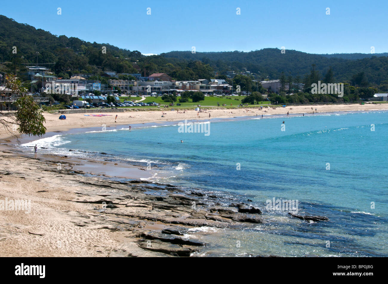 Lorne beach Great Ocean Road Victoria Australia Stock Photo - Alamy