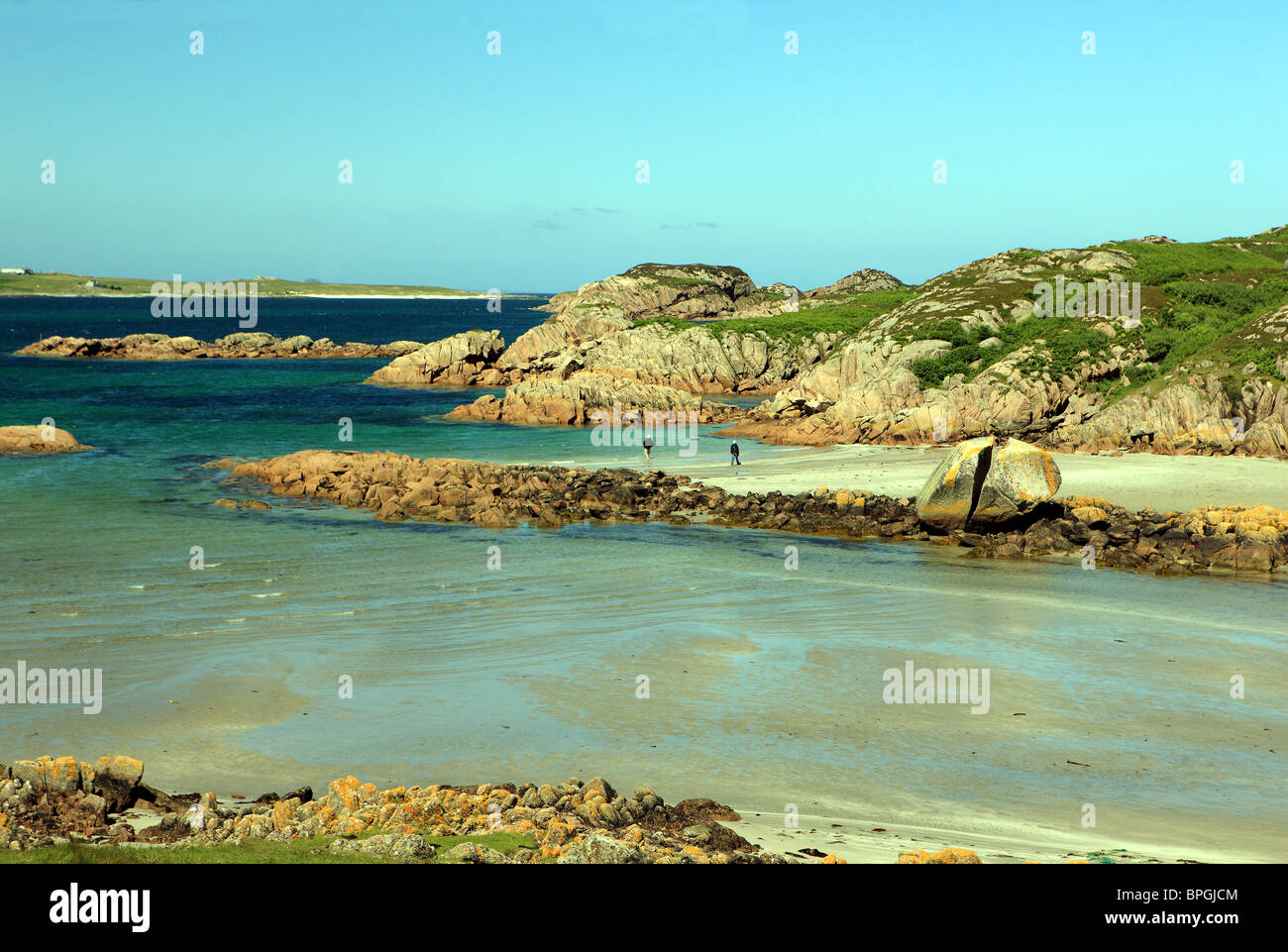 Fionnphort beach on the Isle of Mull Stock Photo - Alamy