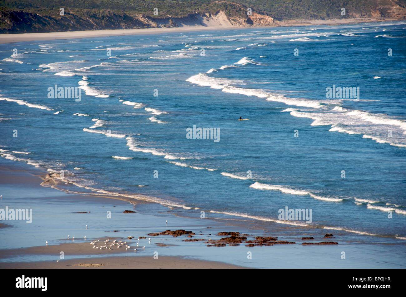 Surf at Bridgewater Beach Cape Bridgewater Victoria Australia Stock ...