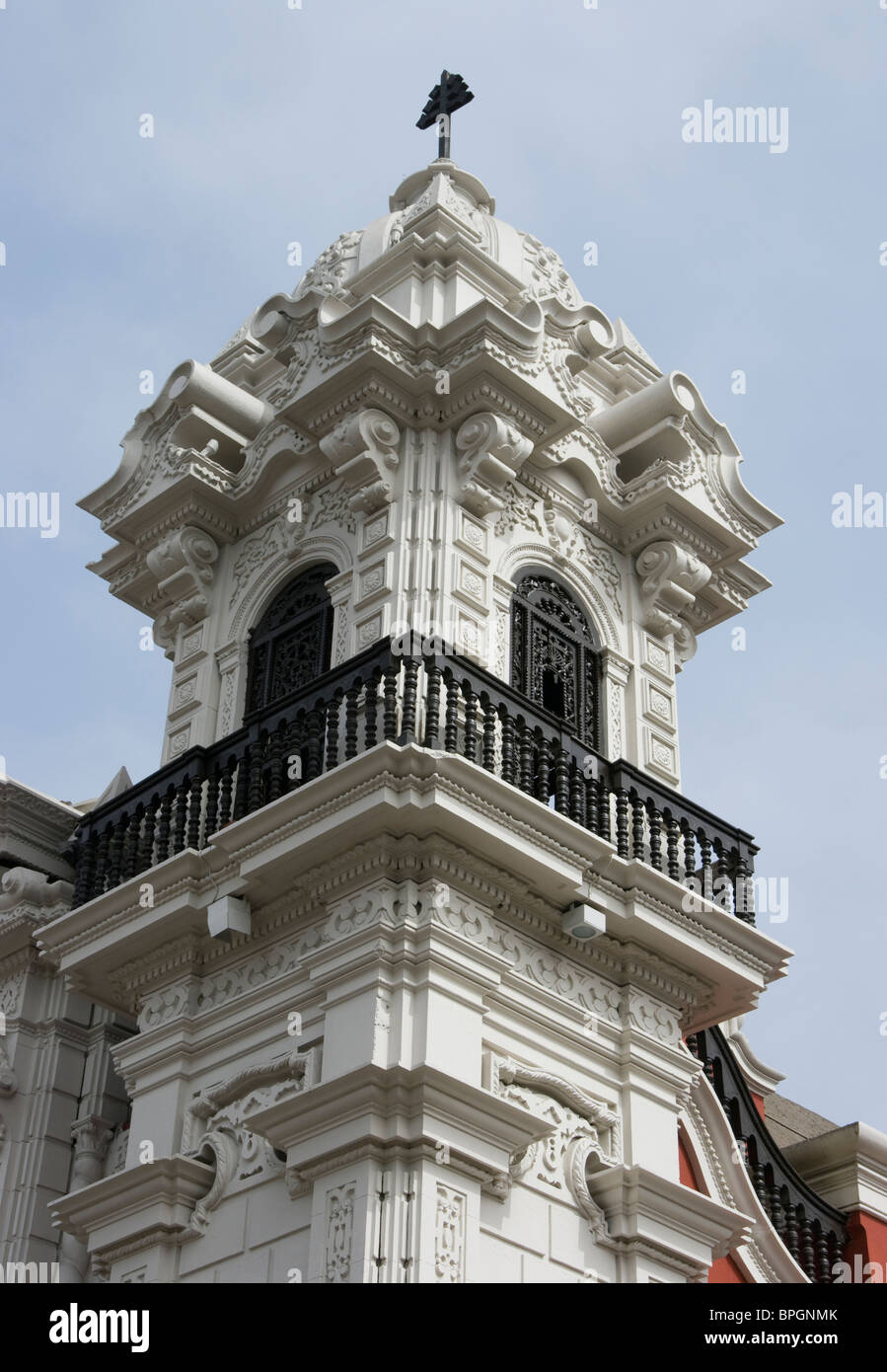 Peru. Lima city. church of San Marcelo(17th century Stock Photo - Alamy
