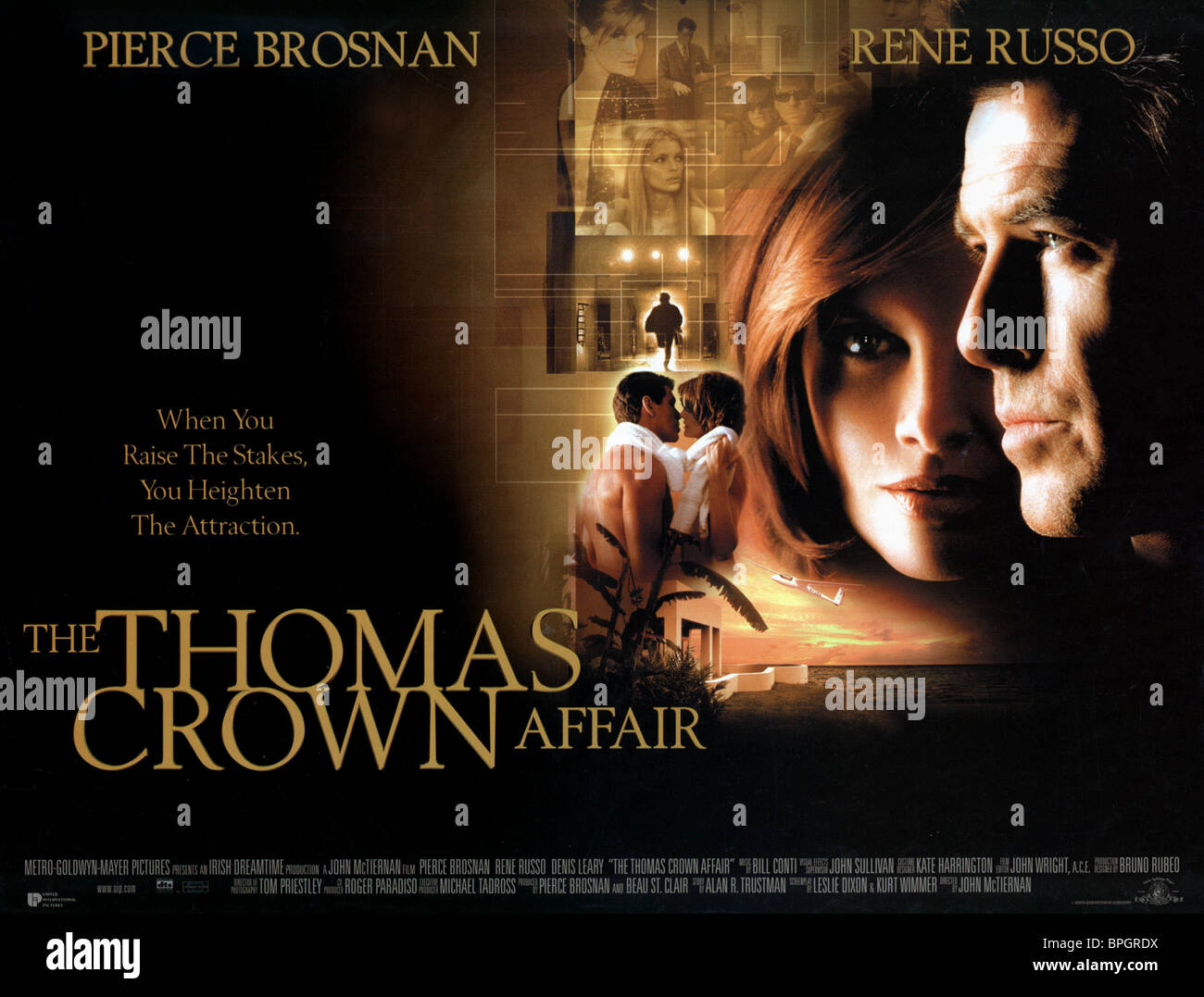 Rene Russo Thomas Crown Affair Stock Photos & Rene Russo Thomas Crown ...