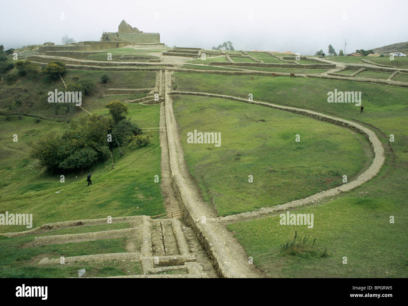 The ruins of the Inca temple Ingapirca, Ecuador Stock Photo - Alamy