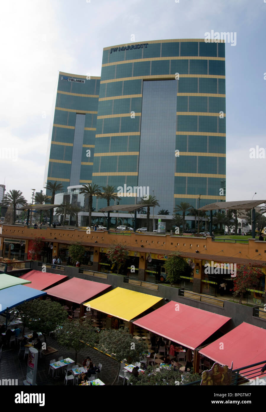 Peru. Lima. Larcomar Center.Miraflores district Stock Photo - Alamy