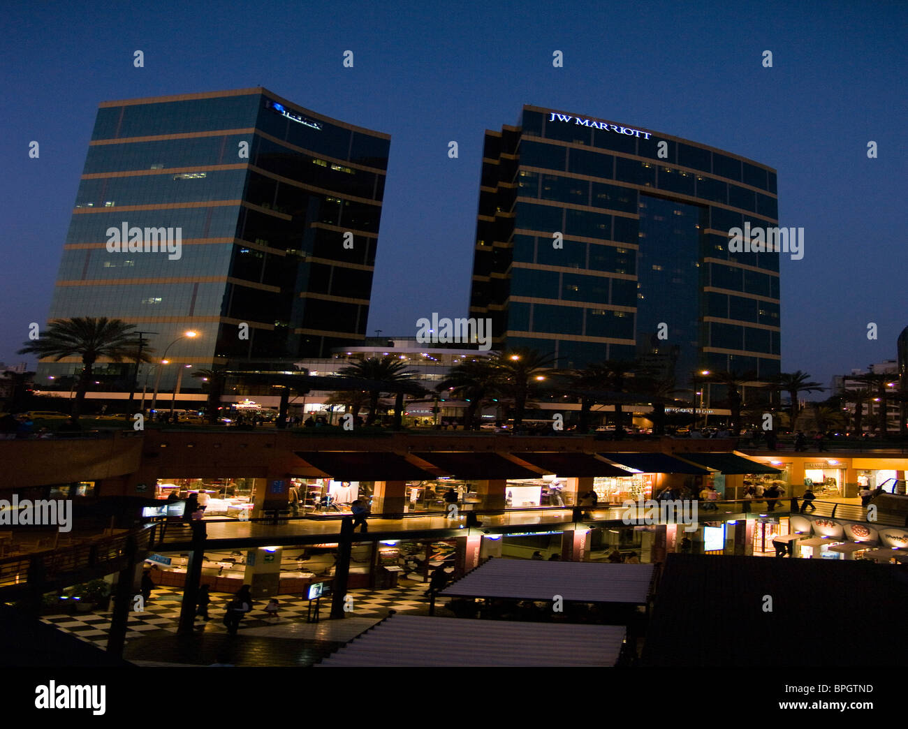 Peru. Lima. Larcomar Center.Miraflores district Stock Photo - Alamy