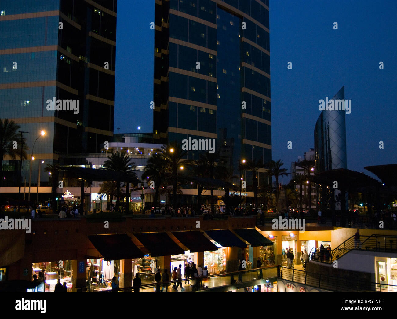 Larcomar shopping center miraflores lima hi-res stock photography and ...