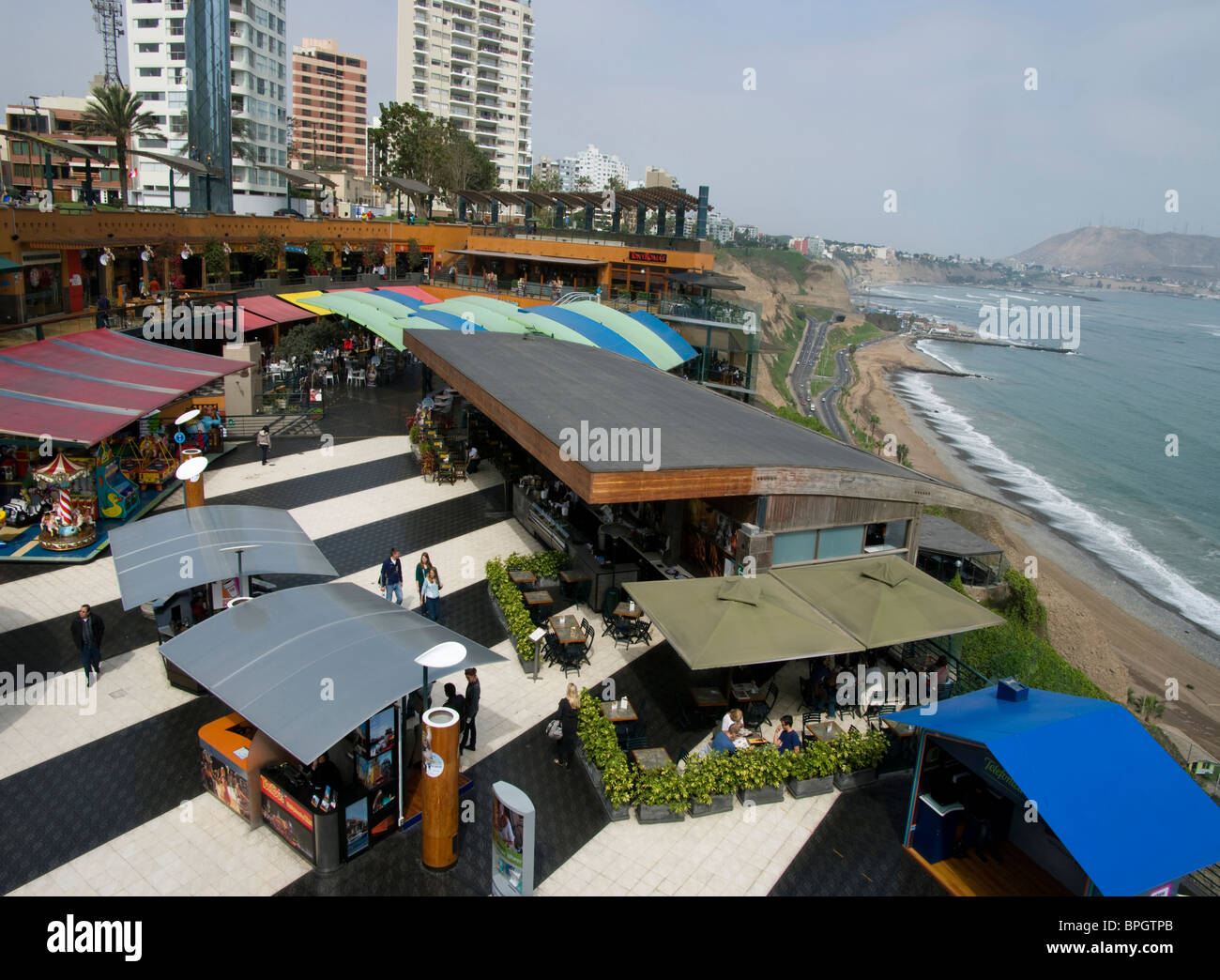 Peru. Lima. Larcomar Center.Miraflores district Stock Photo - Alamy