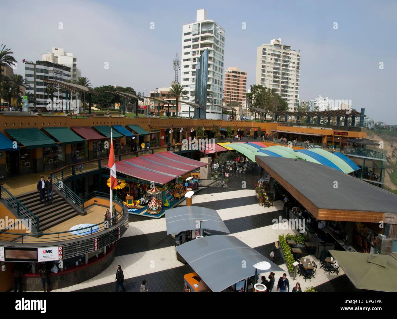 Peru. Lima. Larcomar Center.Miraflores district Stock Photo - Alamy
