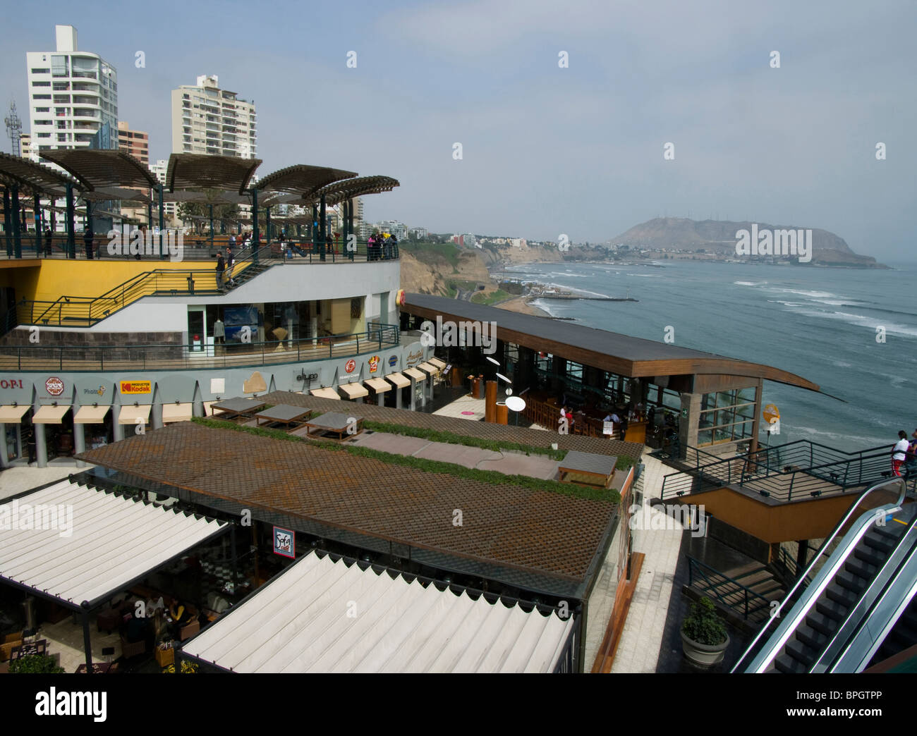 Peru. Lima. Larcomar Center.Miraflores district Stock Photo - Alamy