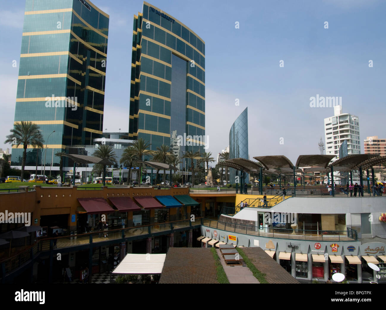 Peru. Lima. Larcomar Center.Miraflores district Stock Photo - Alamy