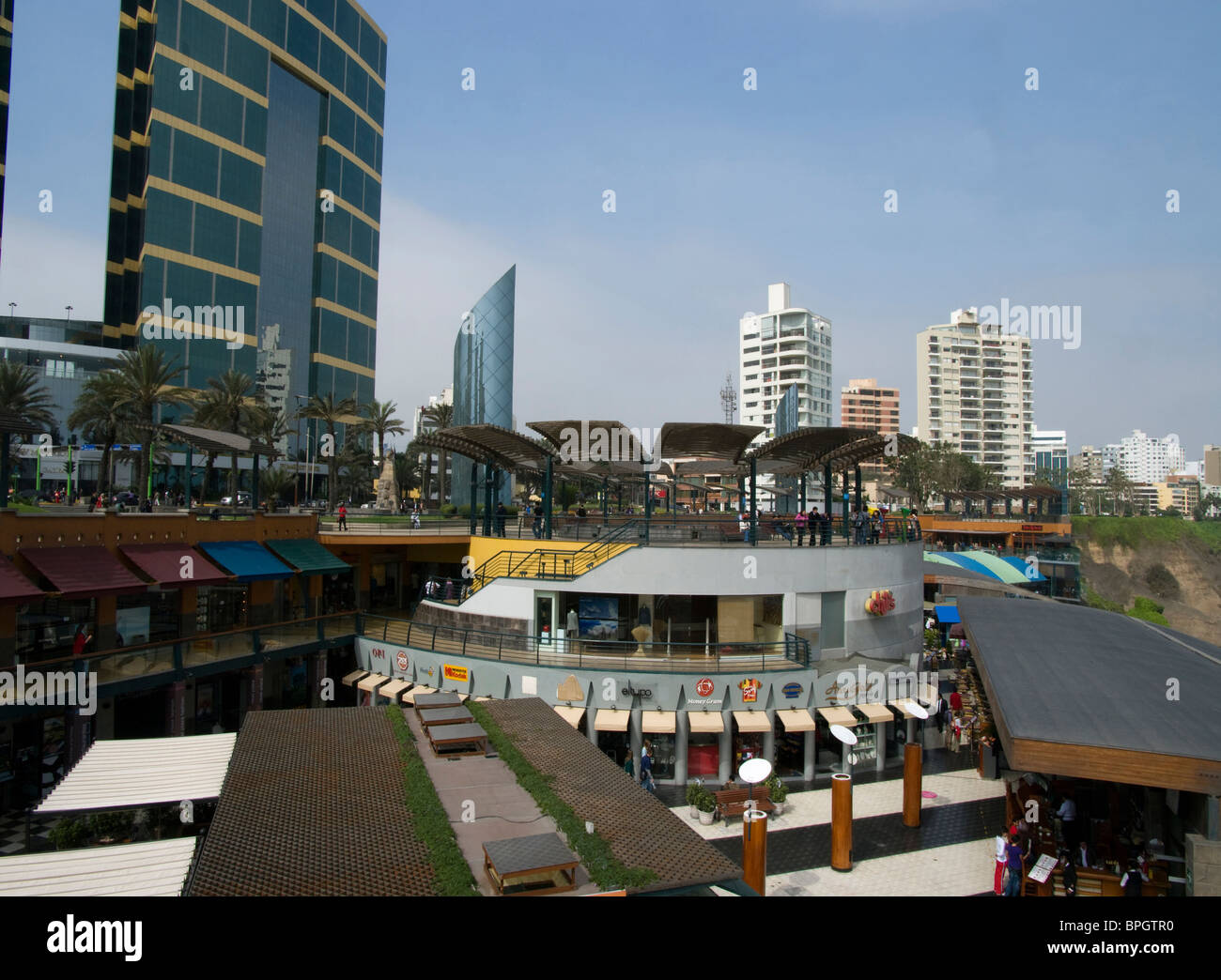 Peru. Lima. Larcomar Center.Miraflores district Stock Photo - Alamy