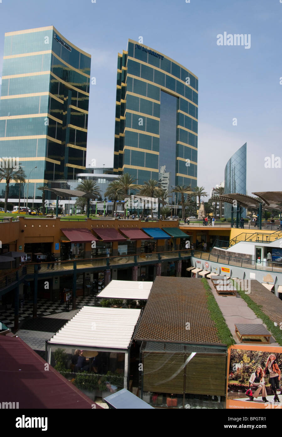 Peru. Lima. Larcomar Center.Miraflores district Stock Photo - Alamy