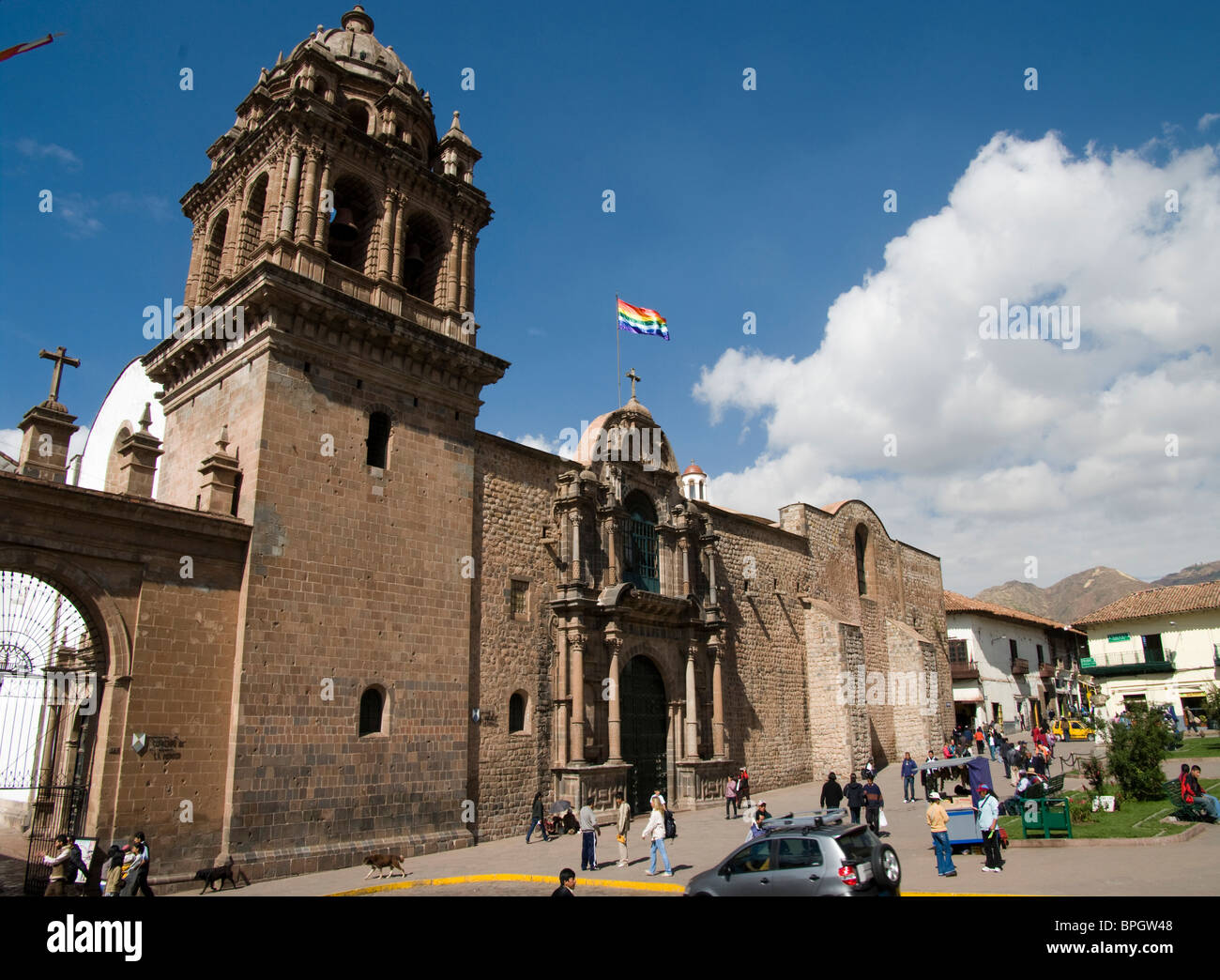 Peru. Cusco. Church of La Merced (17th century Stock Photo - Alamy