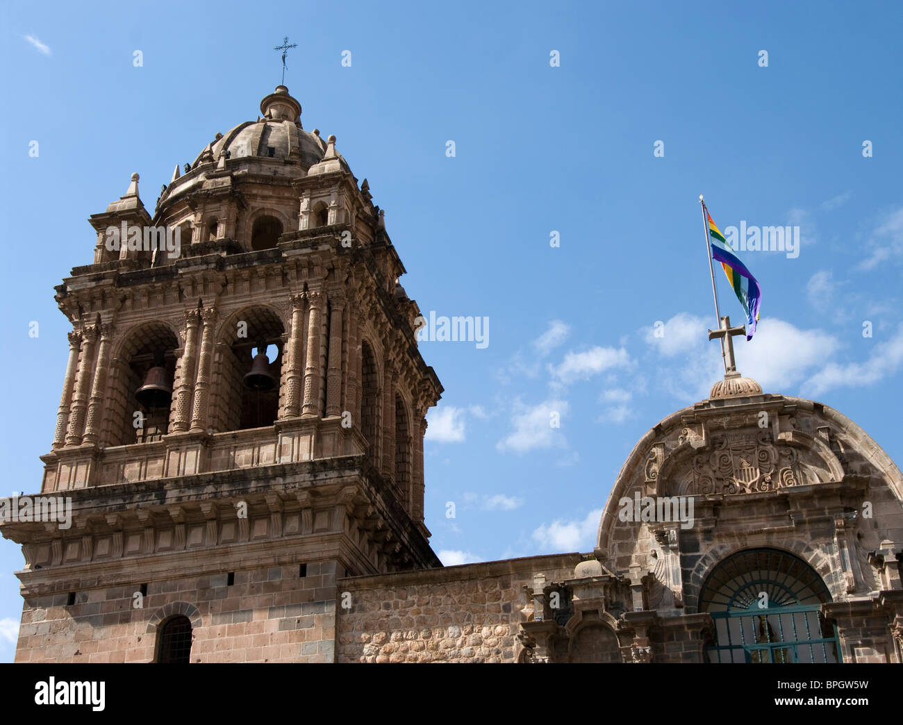 Peru. Cusco. Church of La Merced (17th century Stock Photo - Alamy