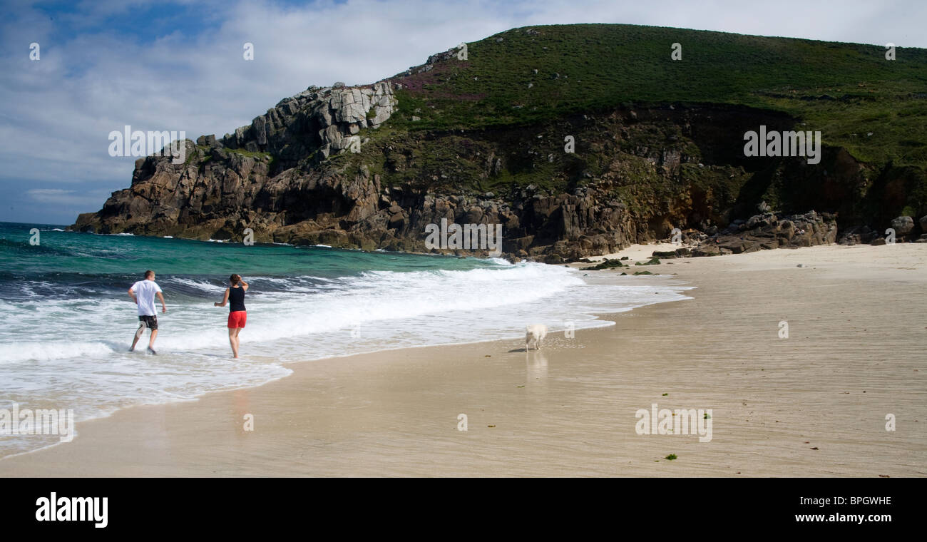 Portheras Cove is a delightful, near private beach near Pendeen ...